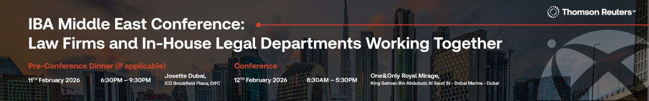 REUTERS - 2026 IBA Middle East Conference